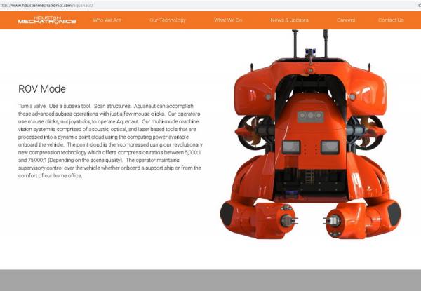 Houston Mechatronics Auquanaut, www.houstonmechatronics.com (2).jpg | The National Robotics ...